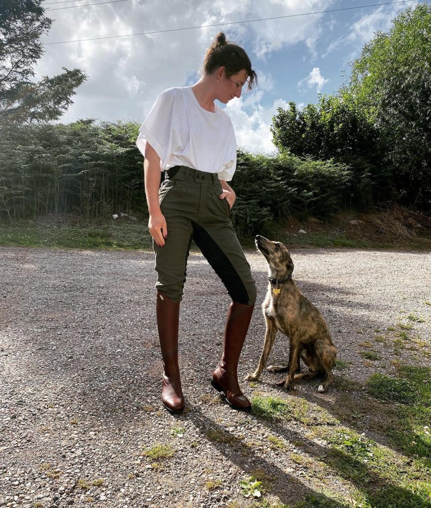 PC Racewear 150 Breeches Moss Green - EELITE