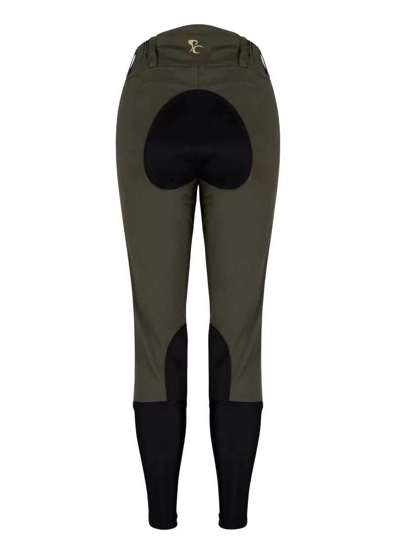 PC Racewear 140 Summer Breeches Moss Green - EELITE